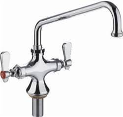 DOUBLE PANTRY FAUCET | long neck pull down kitchen faucet- SHIONP