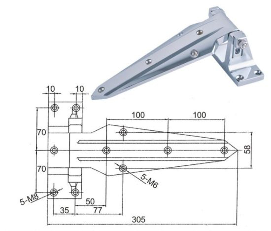commercial freezer door latch-SHIONP